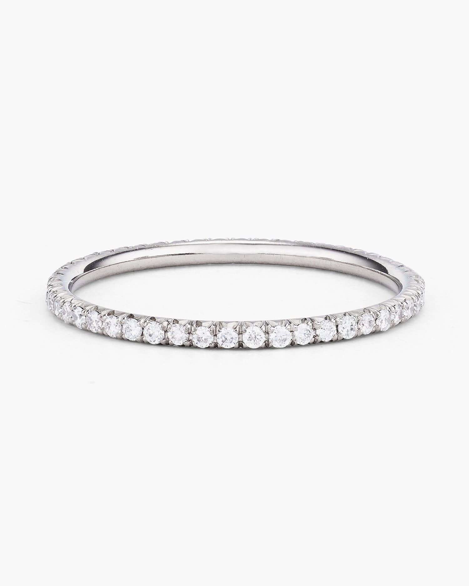 titanium diamond eternity ring