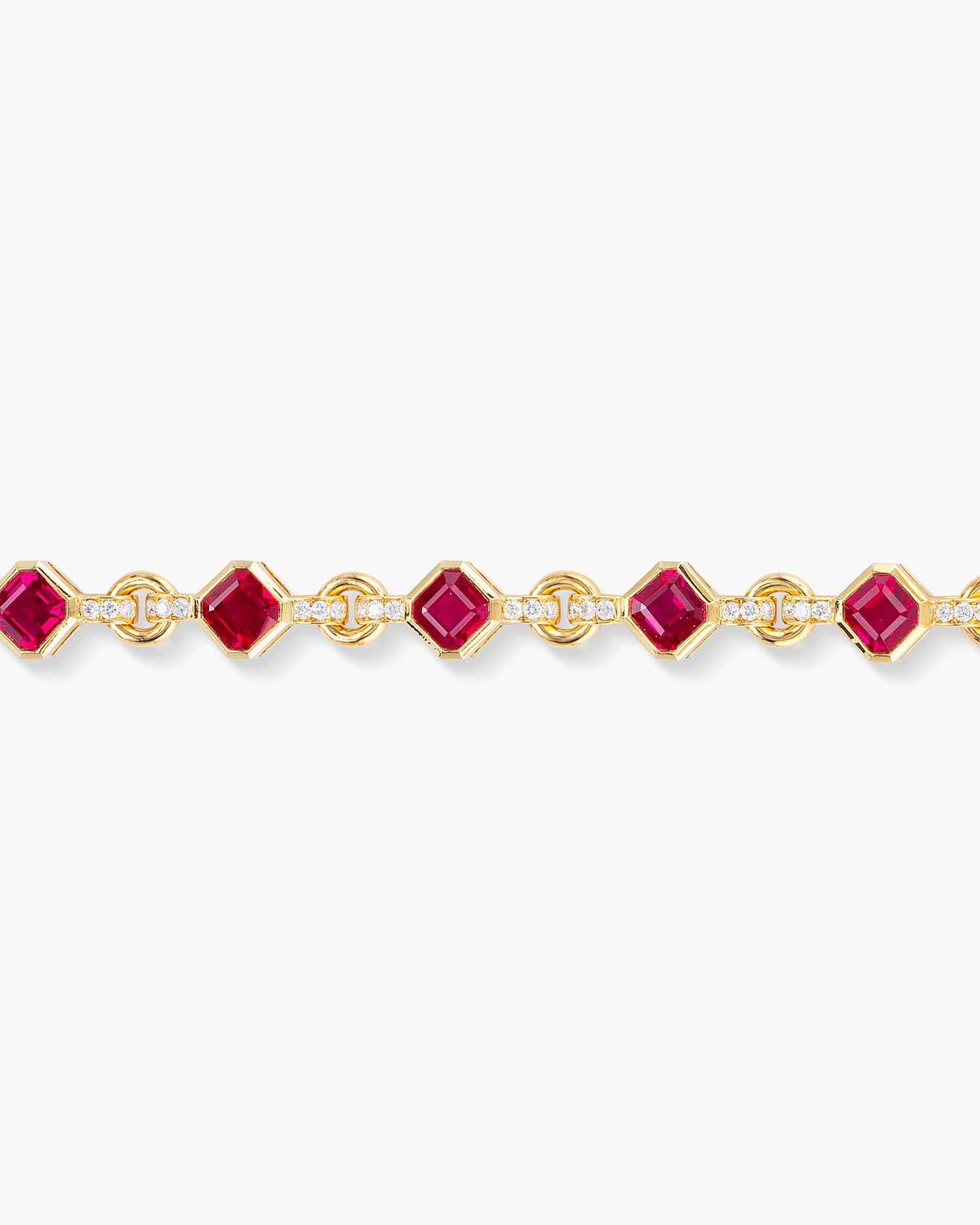 Burmese Ruby and Diamond Bracelet – Ronald Abram