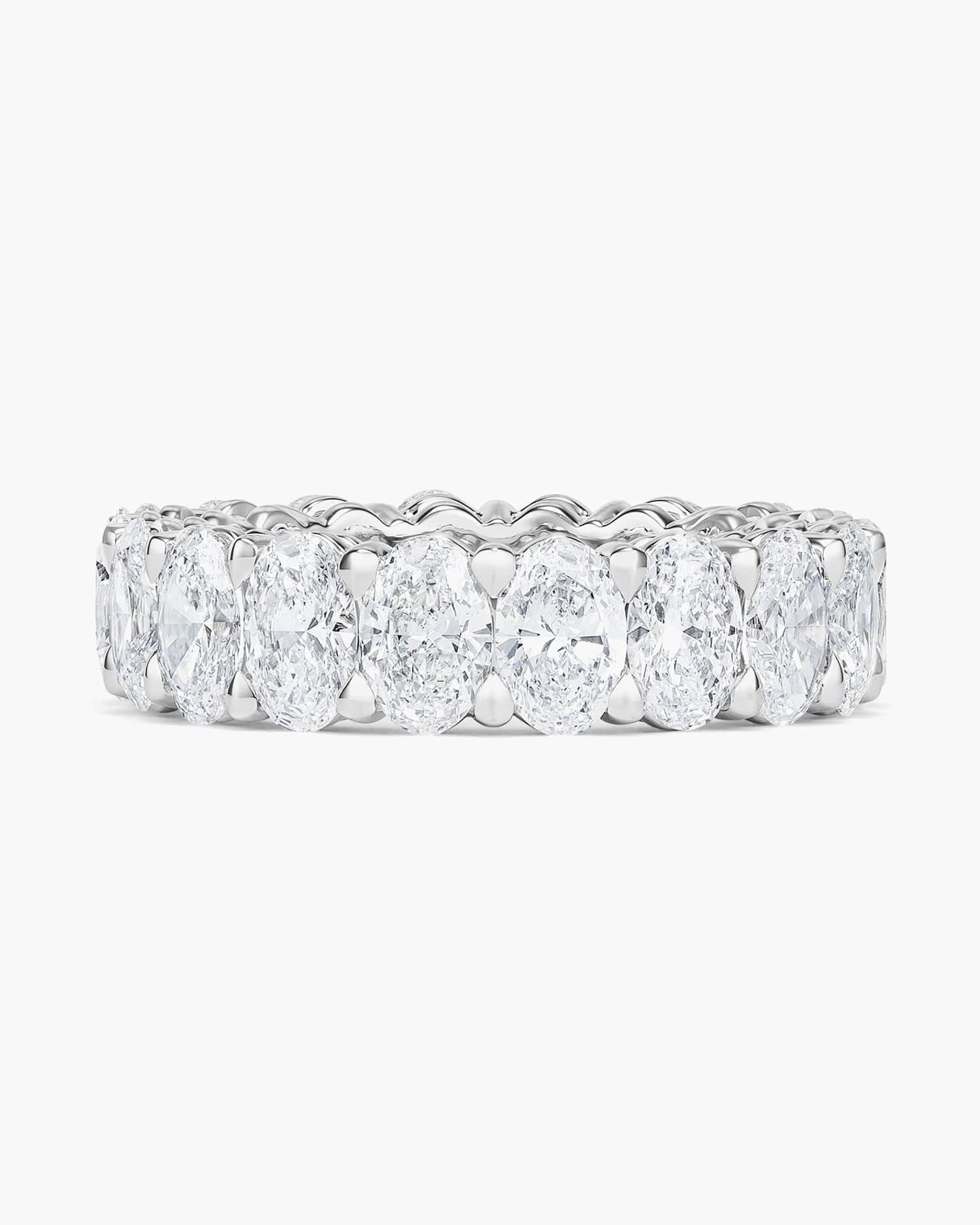 Oval Shape Diamond Eternity Ring (0.30 carat) – Ronald Abram