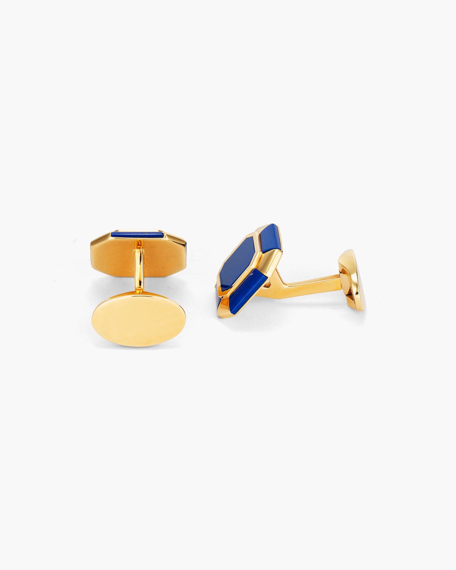 Lapis Cufflinks – Ronald Abram
