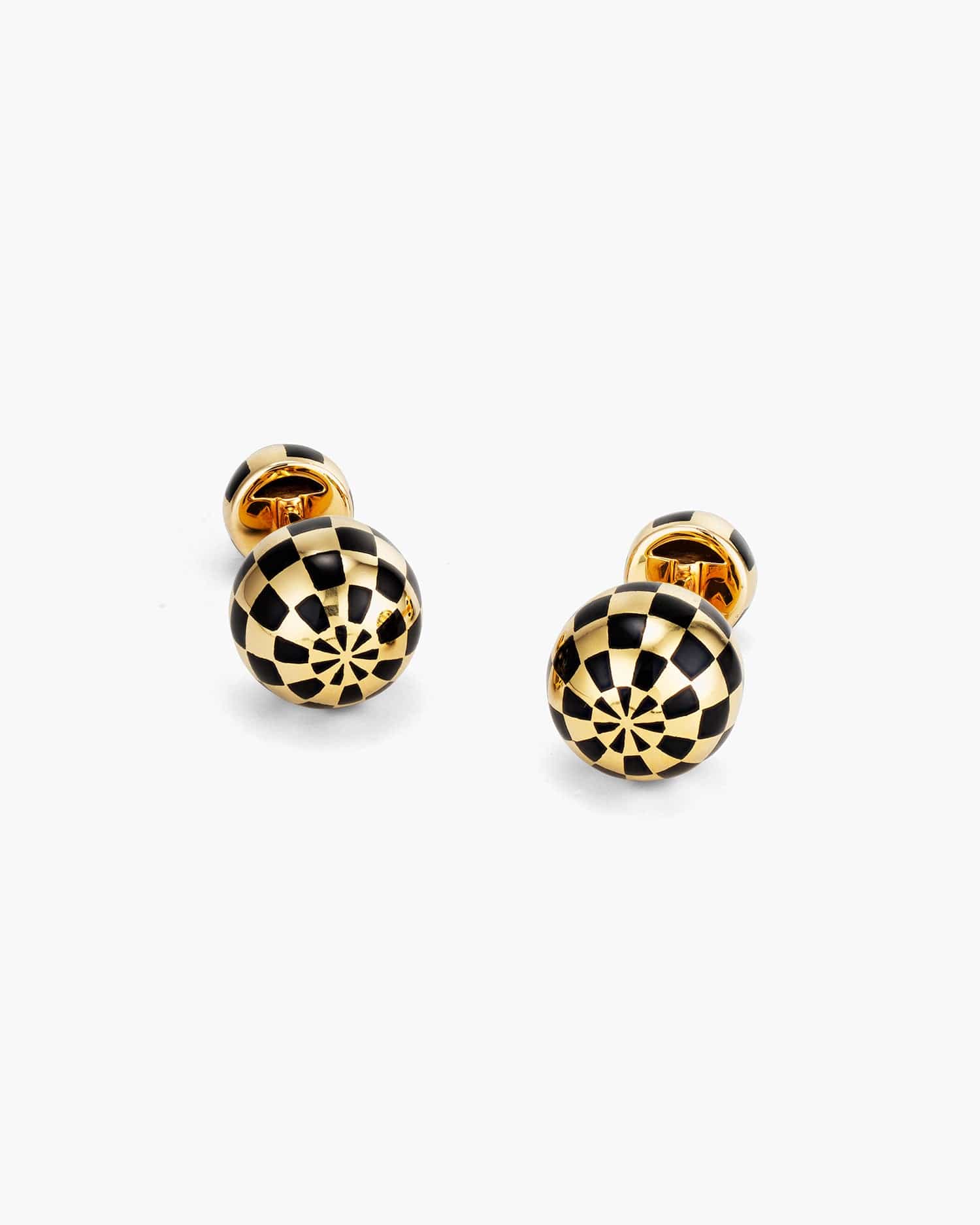Enamel Ball Cufflinks – Ronald Abram