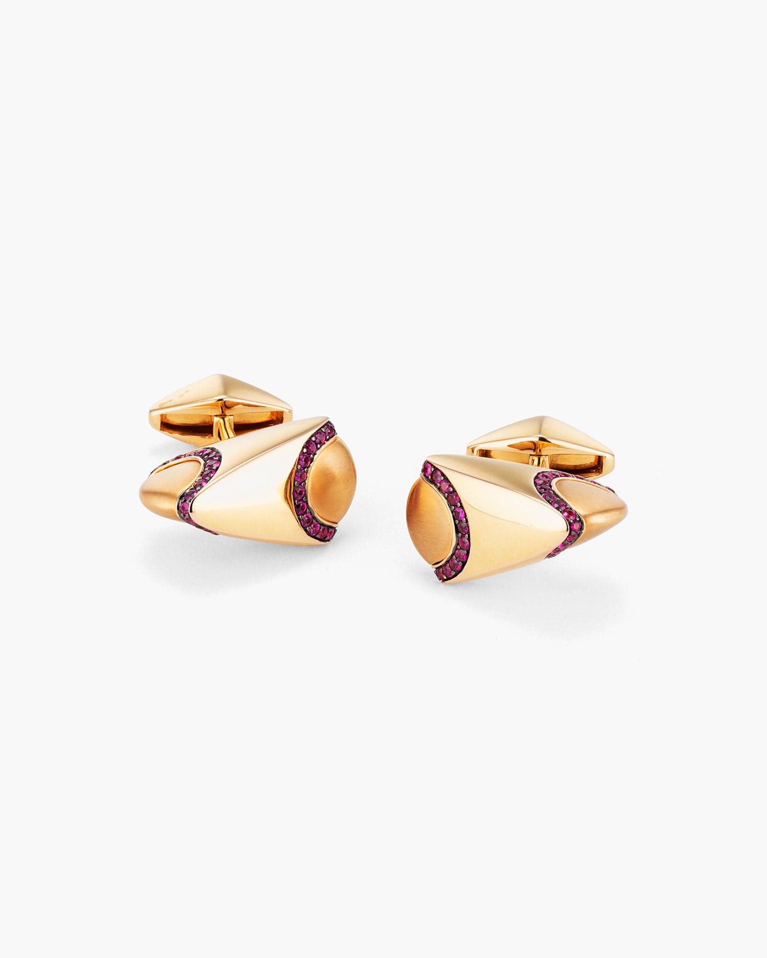 Ruby Aerodynamic Cufflinks – Ronald Abram