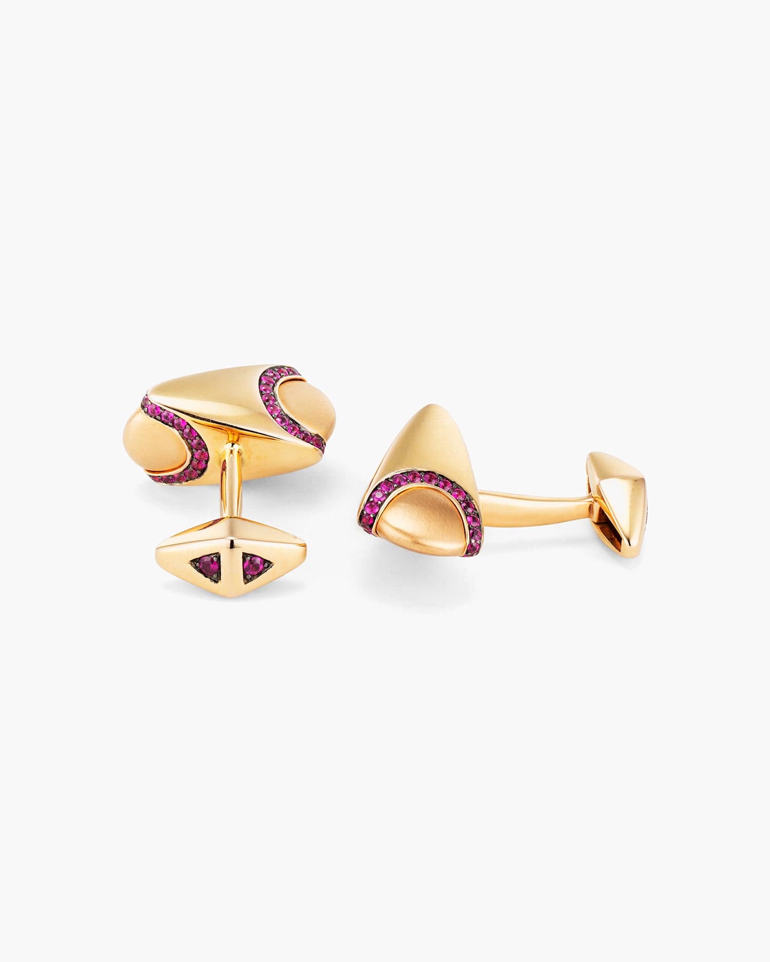 Ruby Aerodynamic Cufflinks – Ronald Abram