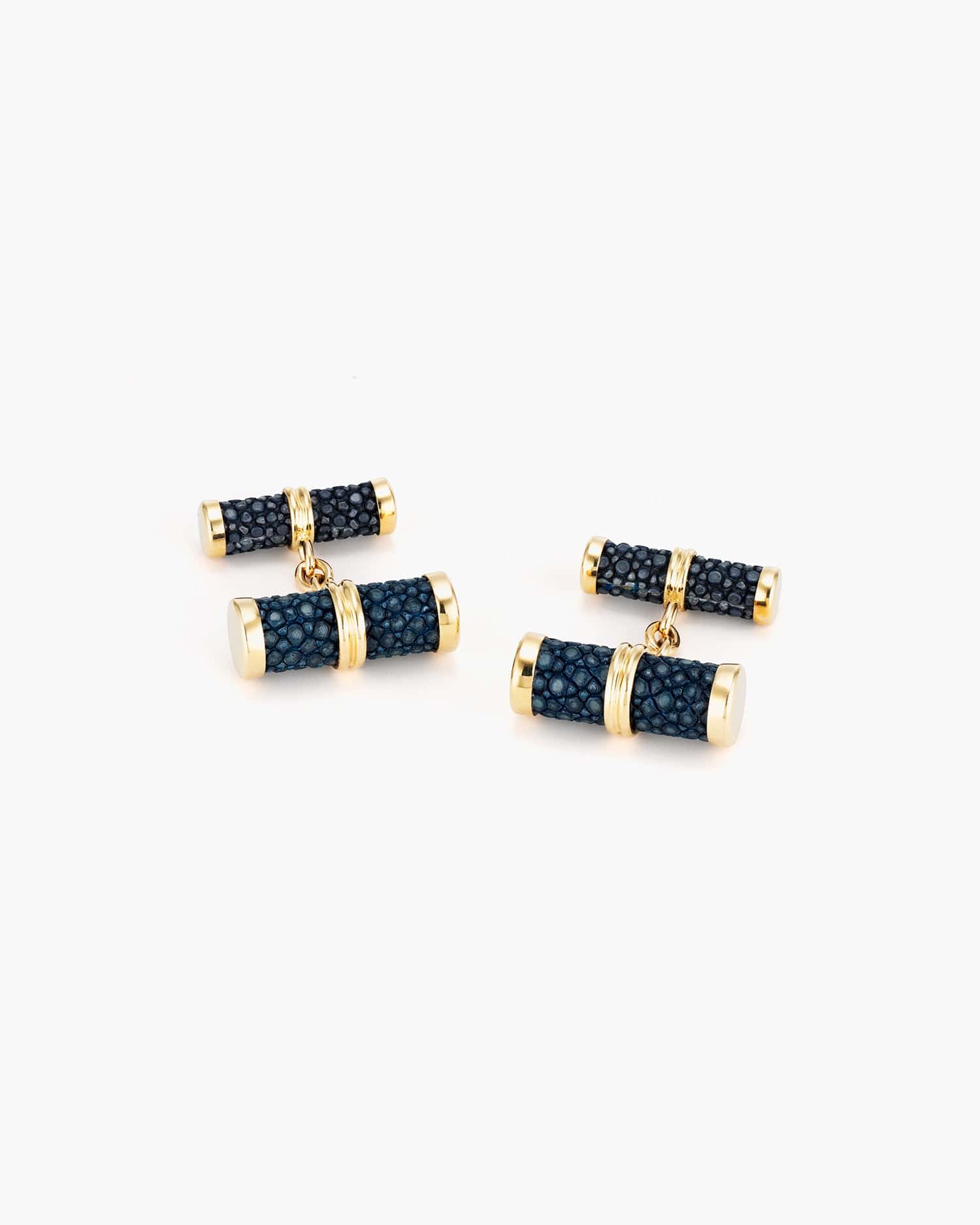 Blue Stingray Cufflinks – Ronald Abram