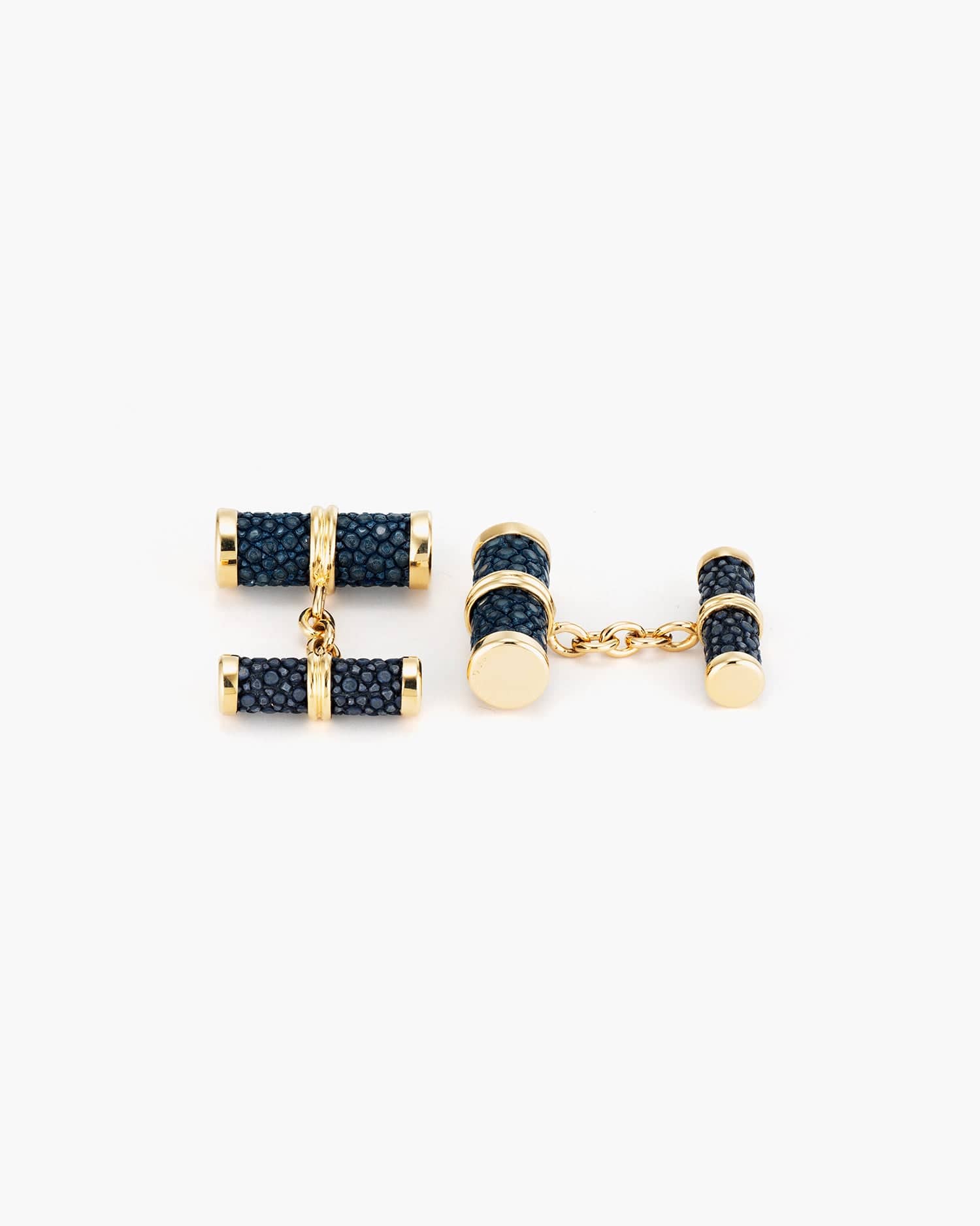 Blue Stingray Cufflinks – Ronald Abram