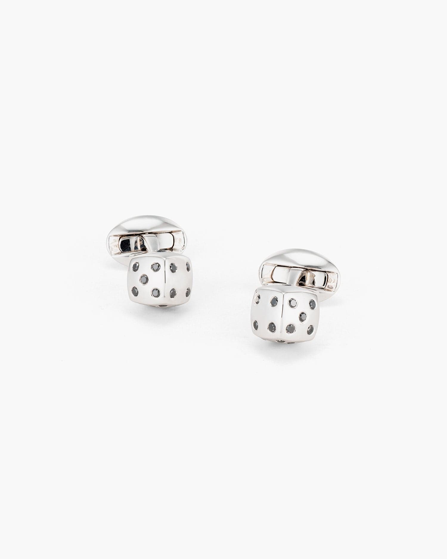 Black Diamond Dice Cufflinks – Ronald Abram